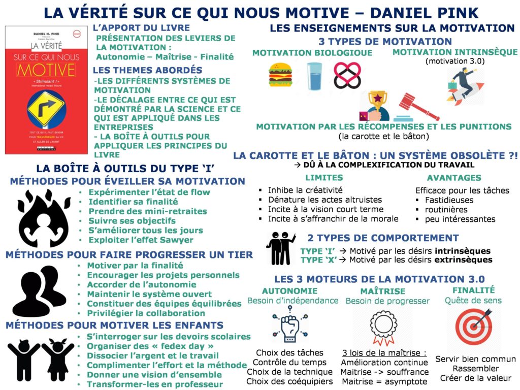 Résumé : La vérité sur ce qui nous motive – Daniel Pink - Résumés de livres